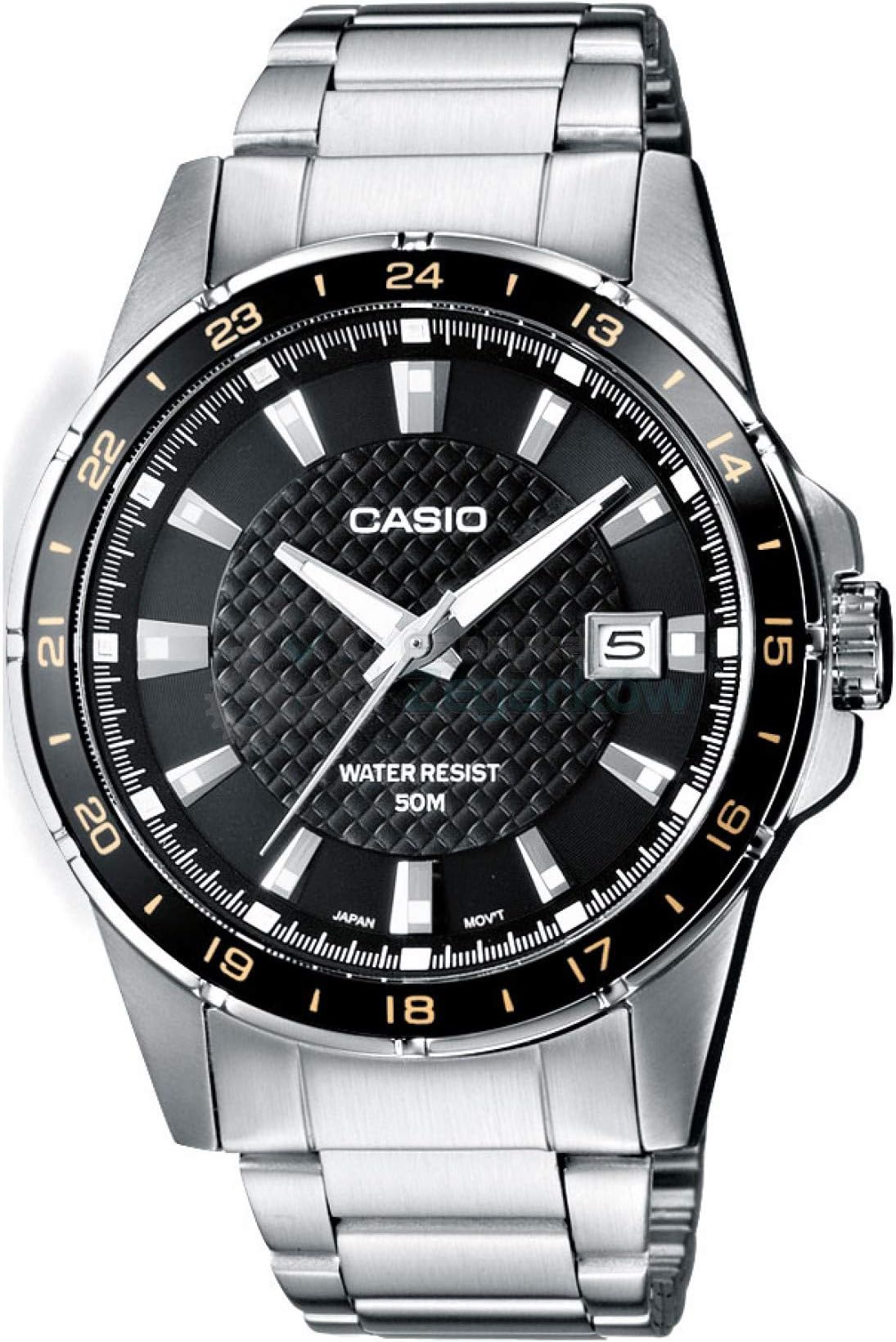 Casio Collection Men's Watch MTP-1290D-1A2VEF : Amazon.co.uk: Fashion
