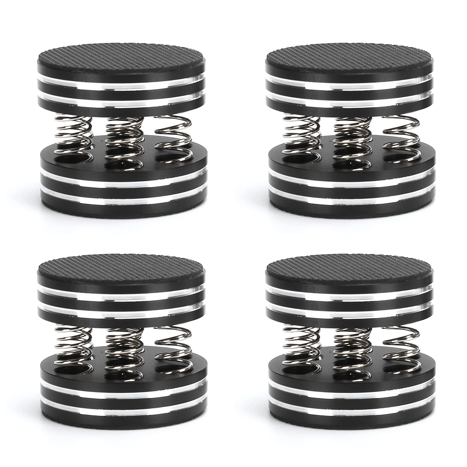 Buy Sound Isolation Feet,4PCS Aluminum Spring Speaker Spikes Turntable ...