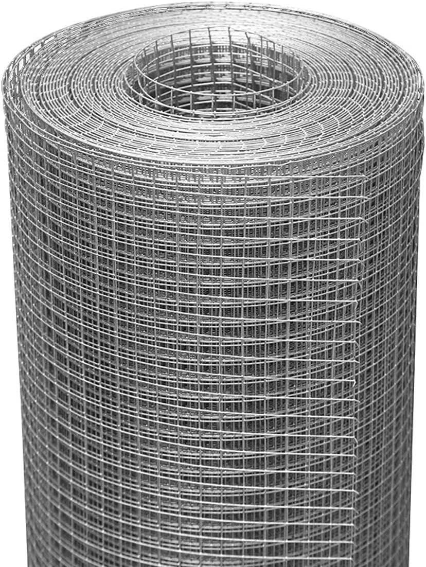 Amazon.com : YUNHAO WIRE MESH 1/2 in. x 3 ft. x 25 ft. 19-Gauge ...