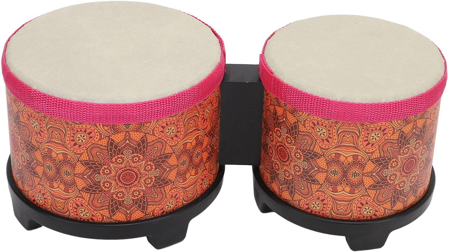 Amazon.com: 5 Inch 6 Inch Bongo Drum Set Sturdy Combination Bongo Drum ...