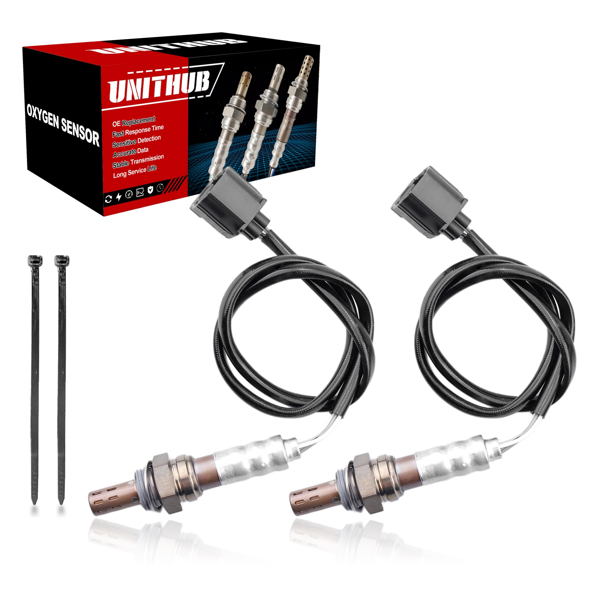 Amazon.com: UNITHUB Oxygen Sensor Upstream + Downstream 234-4587 15510 ...