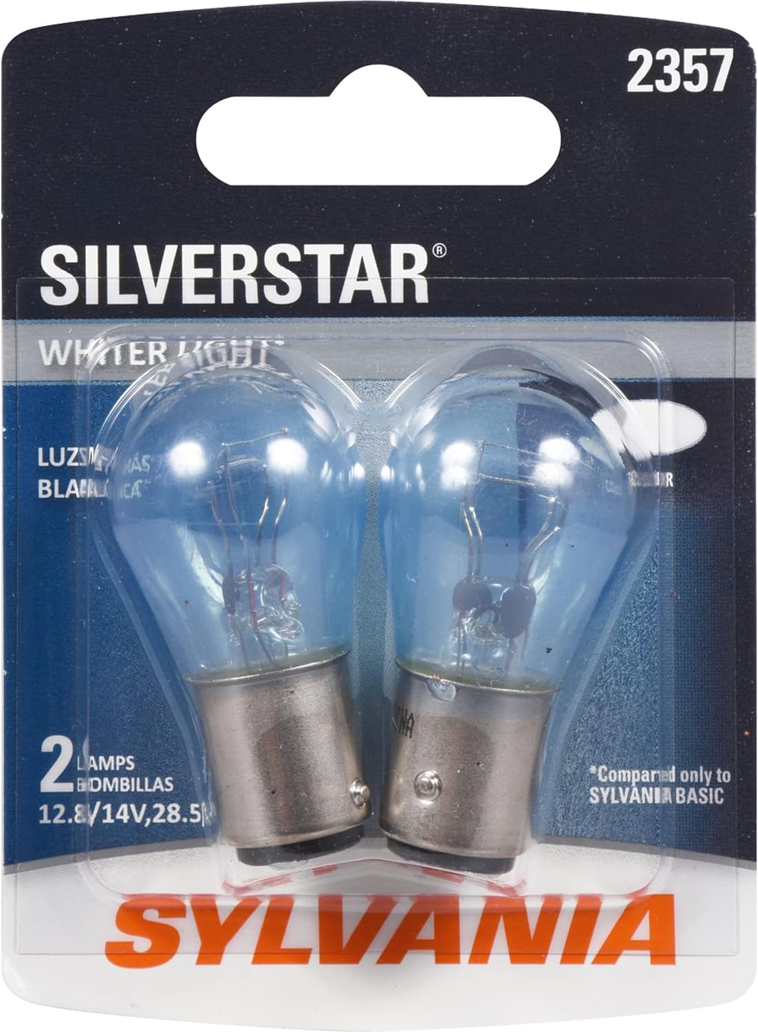 Amazon.com: SYLVANIA 2357 Miniature Incandescent Long Life Bulb ...