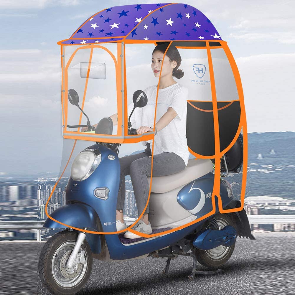 Electric Motorcycle Enclosed
