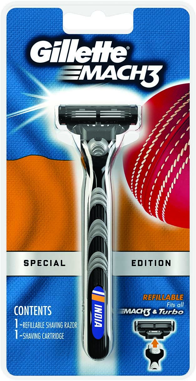 Gillette Mach 3 Special Edition India Razor : Amazon.in: Health ...
