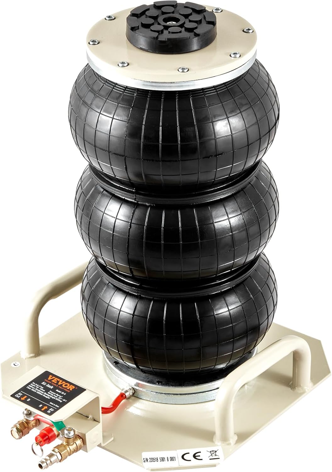 Brandclub VEVOR Air Jack 3 Ton 6600 Lbs Triple Bag Air Jack Airbag