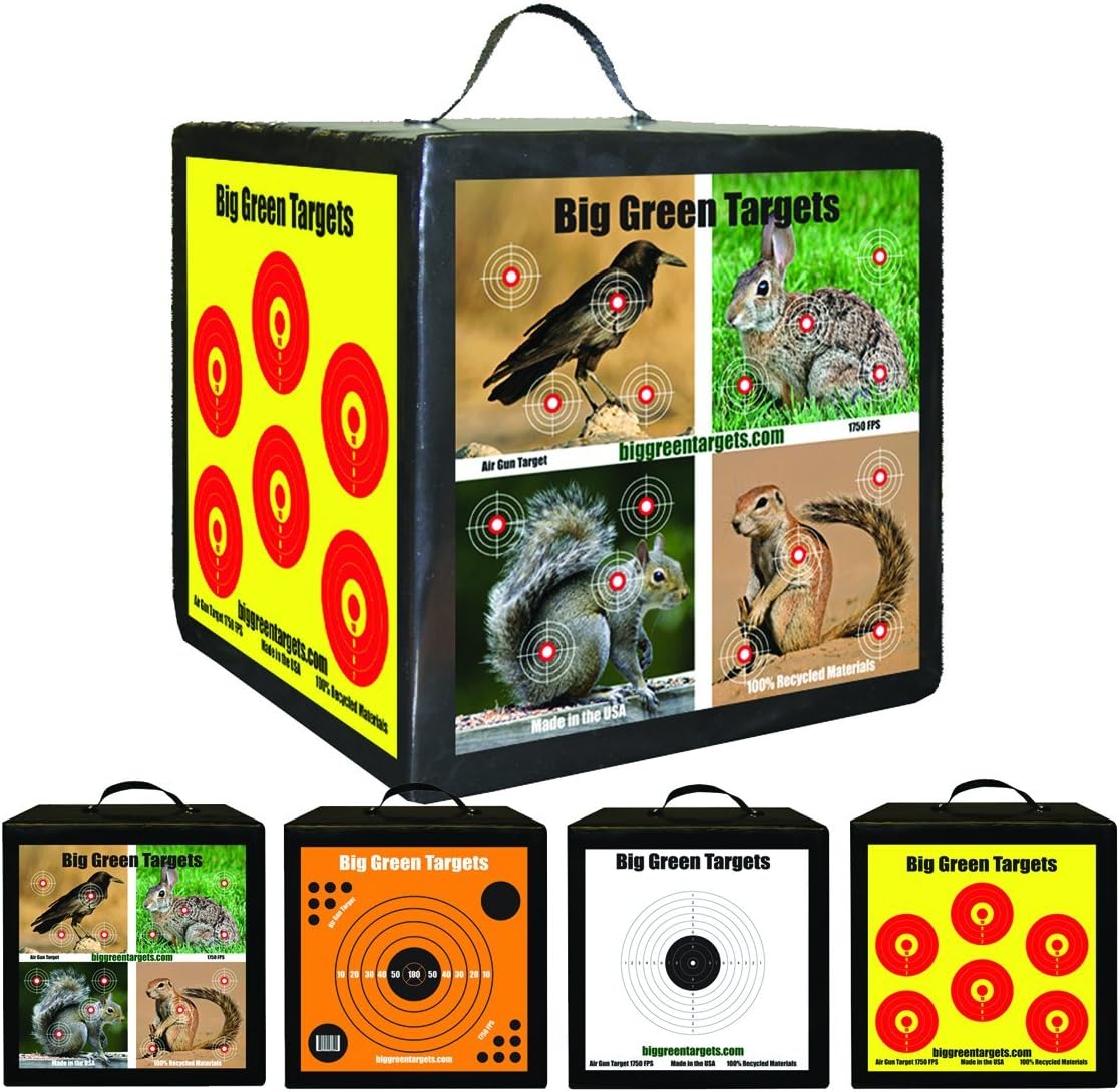 Amazon.com : Big Green Targets Men's Air Gun Target : Hunting Targets ...