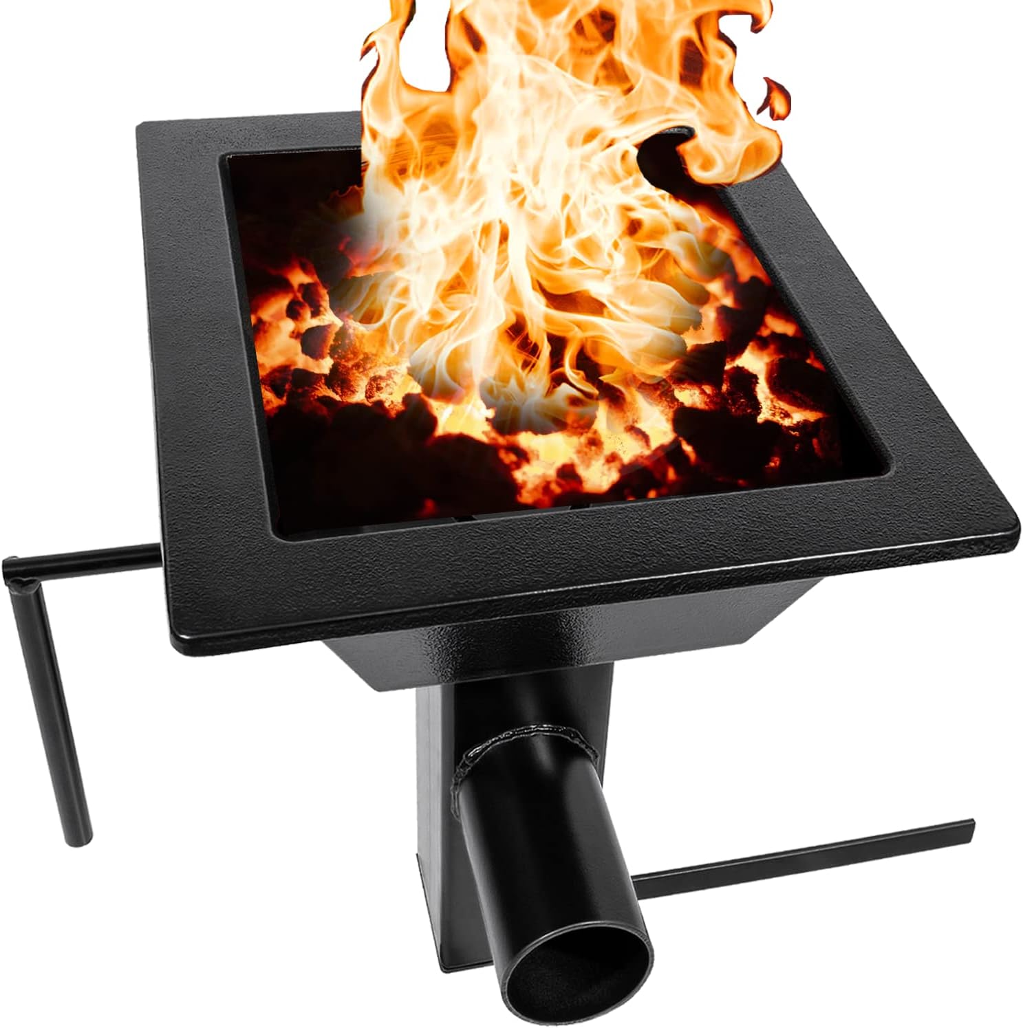 Upgraded Blacksmith's Welded Coal Forge Firepot, 10 X 12 Inch ...