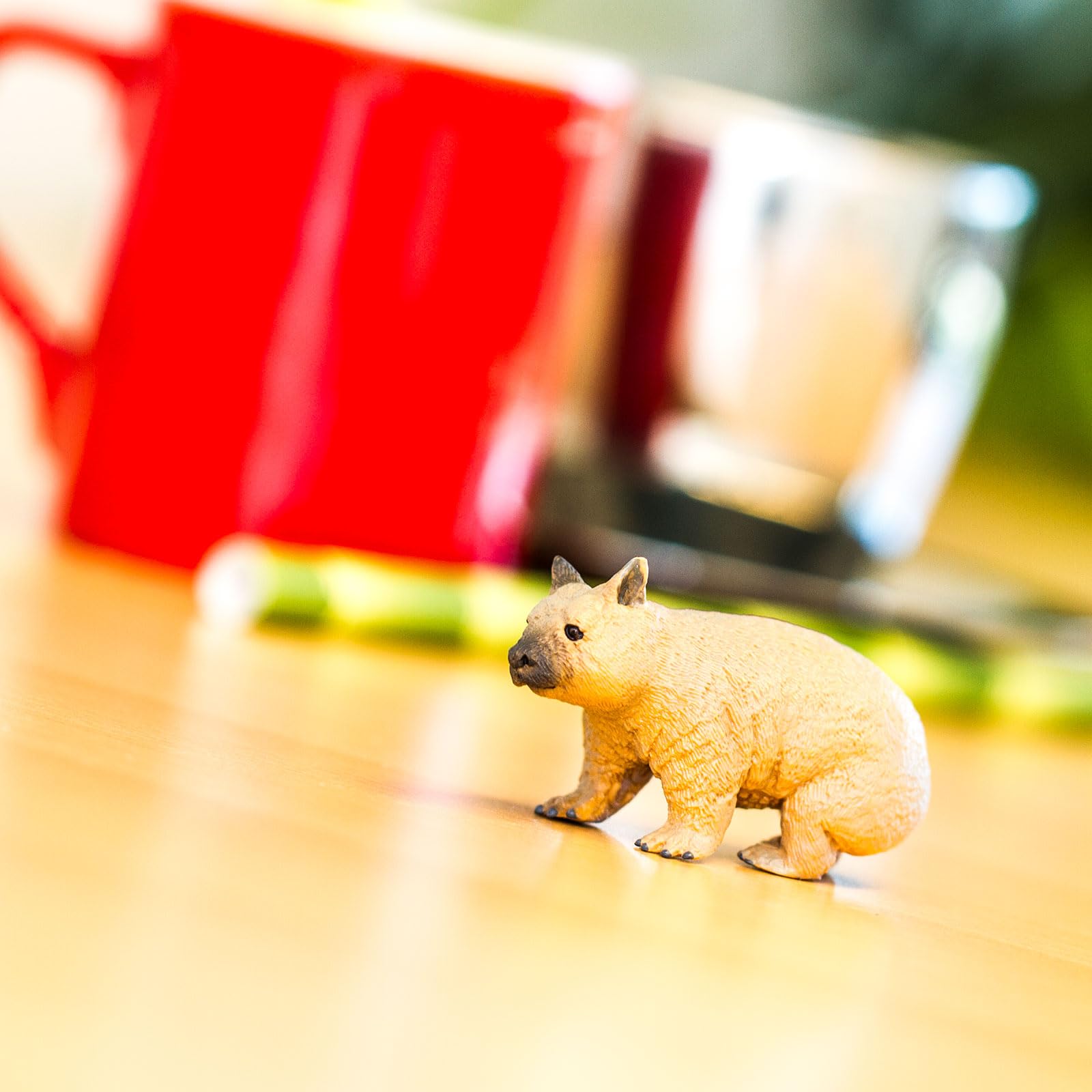 Wombat Eating Cake