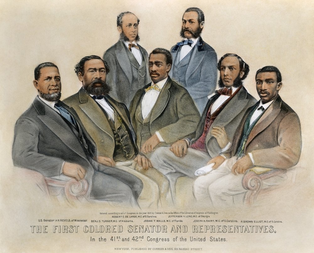 Amazon.com: Black Senators 1872 NThe First Colored Senators And ...