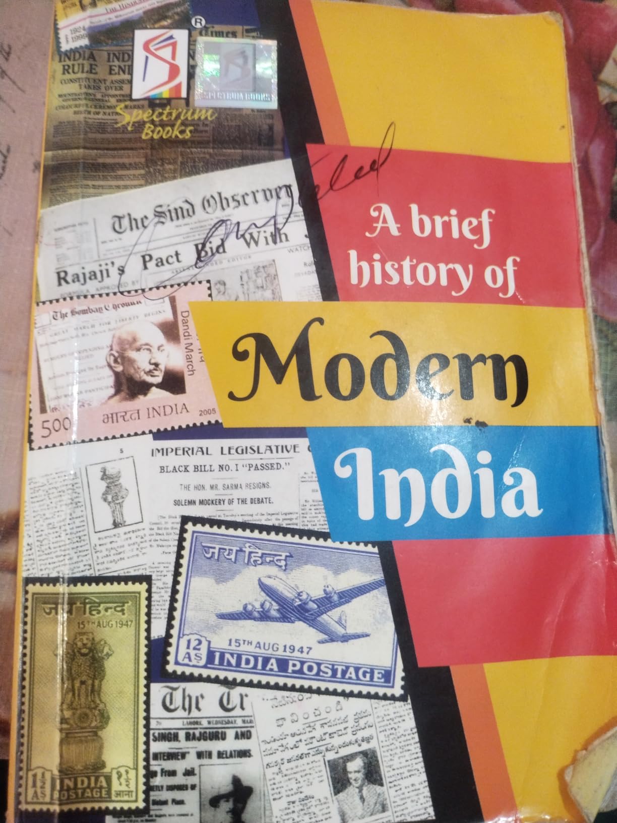 Buy Modern India | Brief History | Spectrum | Rajiv Ahir | 2023/edition ...