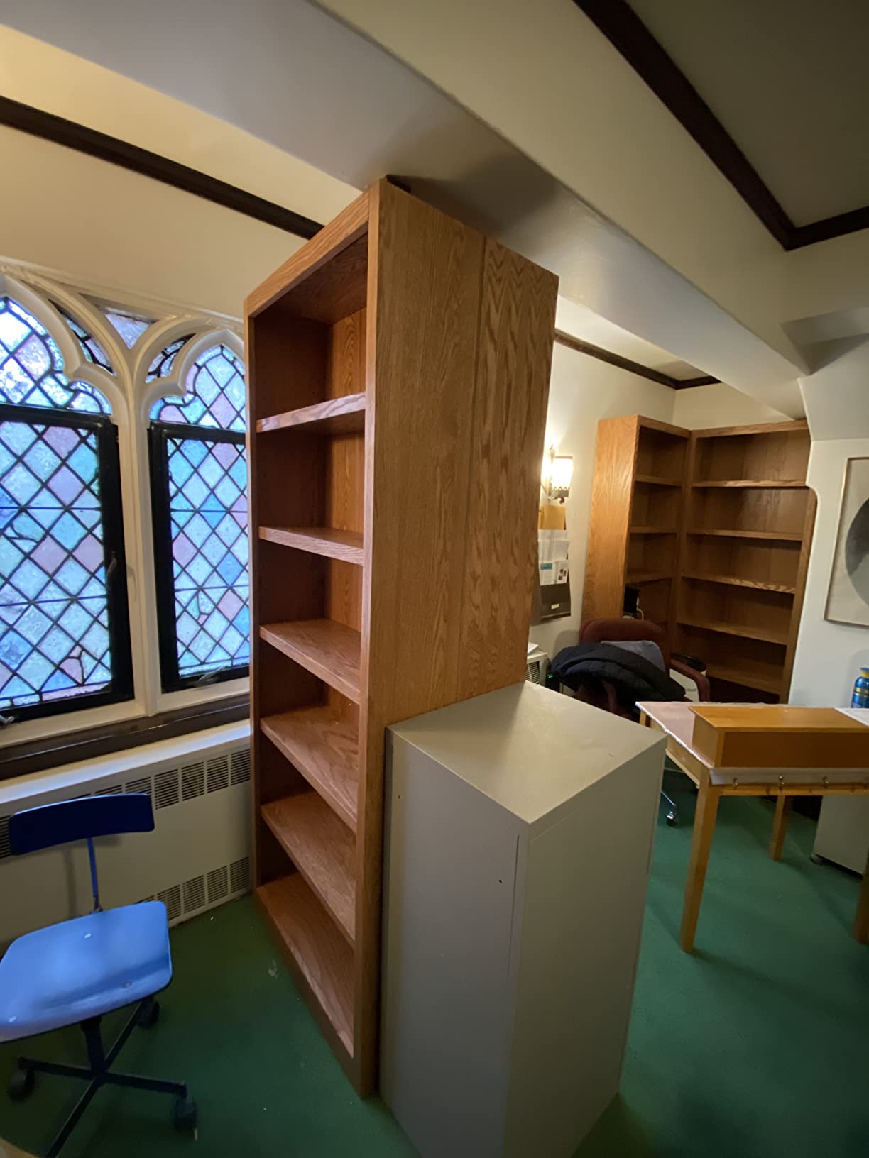 $10/mo - Finance Concepts In Wood Midas Six Shelf Bookcase 84" H Cherry ...