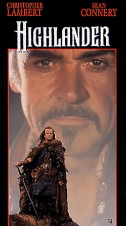 Highlander [VHS] : Christopher Lambert, Sean Connery, Clancy Brown ...