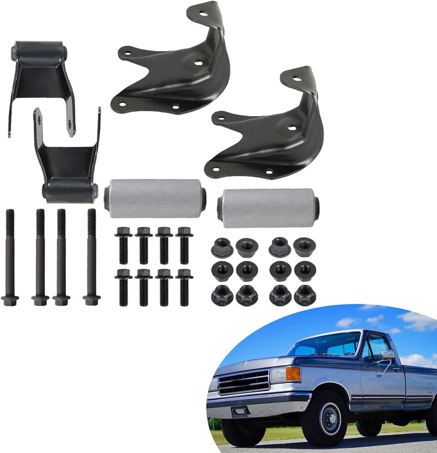 Amazon.com: SEBLAFF 722-101 E0TZ5776A Rear Leaf Spring Shackle Bracket ...