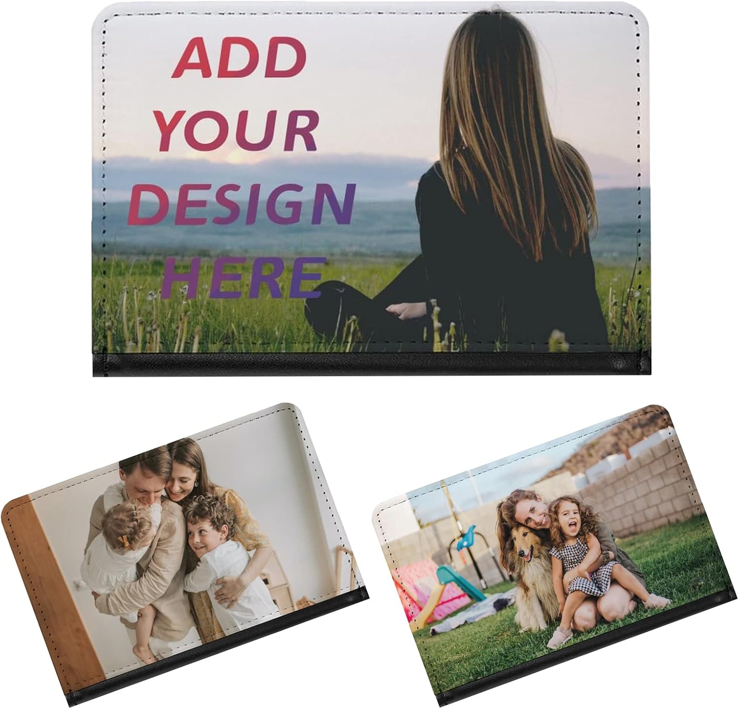 Amazon.com | Personalized Passport Holder Custom Passport Cover Design ...