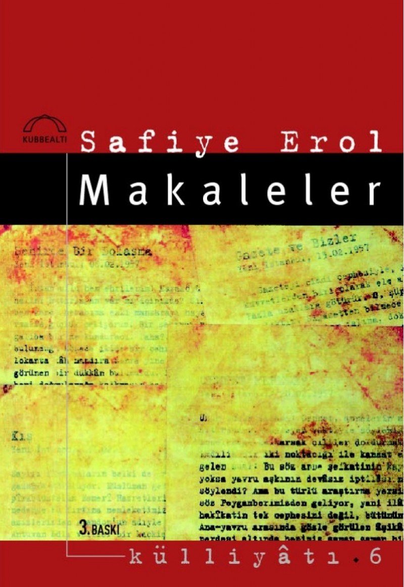 Amazon.com: Makaleler: 9789757663867: Safiye Erol: Books