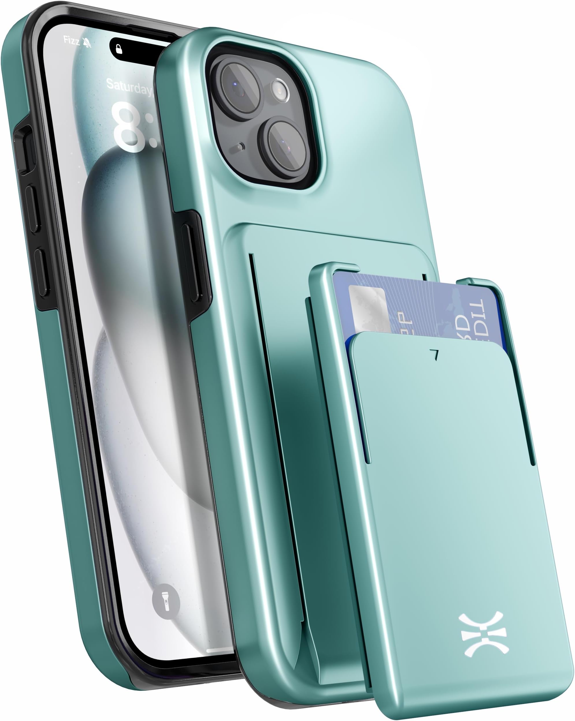 Amazon.com: TORU CX PRO for iPhone 15 Hard Wallet Case with Detachable ...