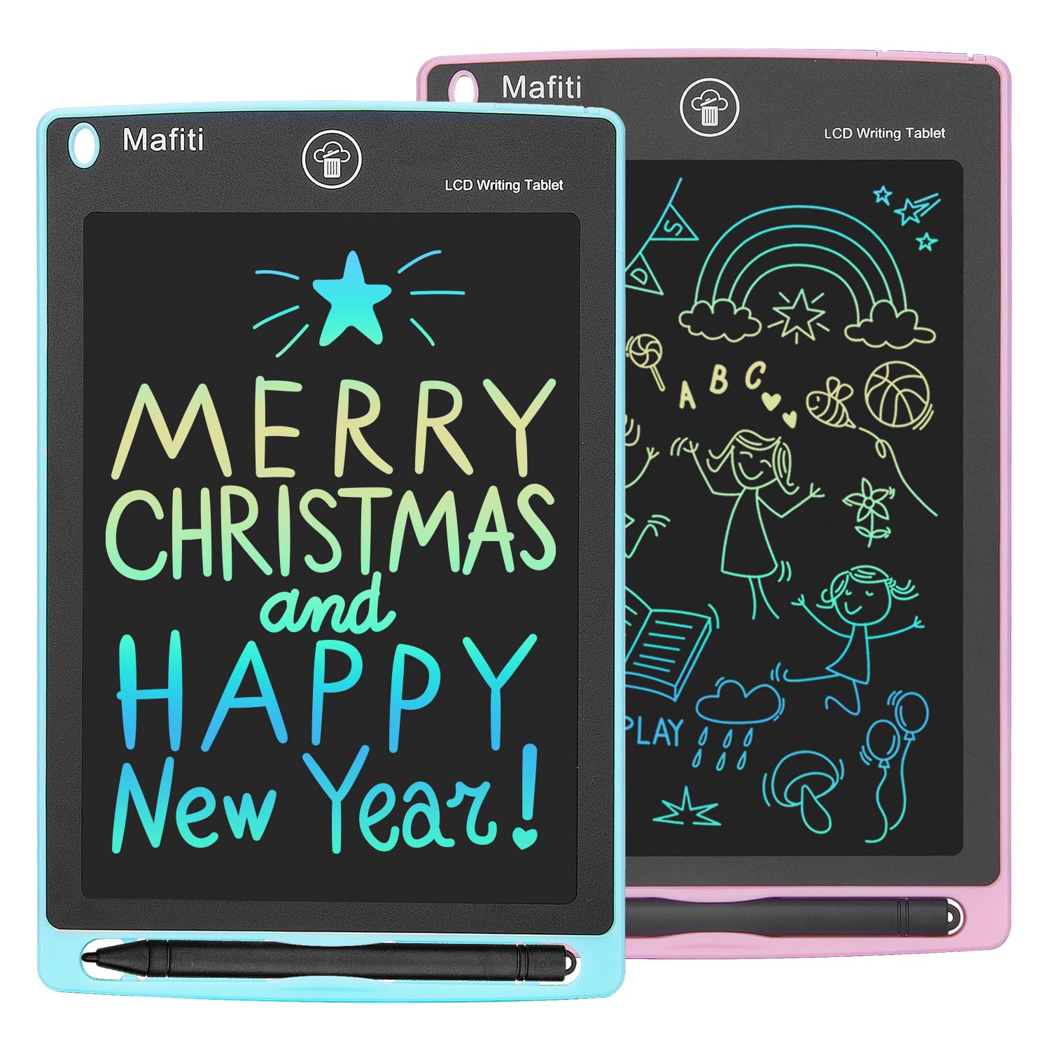 Amazon.com: LCD Writing Tablet 8.5 Inch 2 Pack Colorful Screen ...