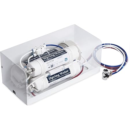 iSpring RCT600 Countertop Reverse Osmosis System, No Plumbing, 600 GPD ...