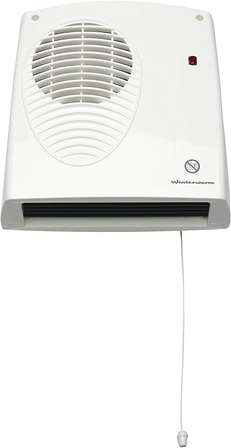 Winterwarm WWDF20E 2KW Downflow Heater IP22 Rated, Pull Cord, 30 Minute ...