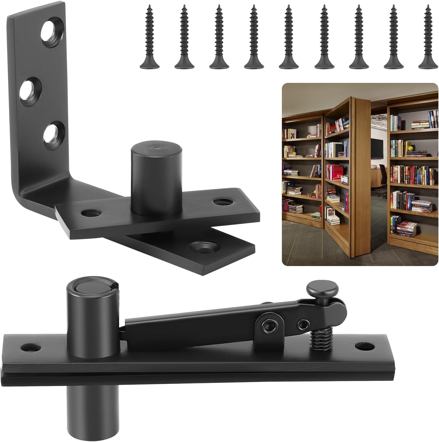Pivot Hinge, Stainless Steel Hidden Door Pivot Hinge System, 180 Degree ...