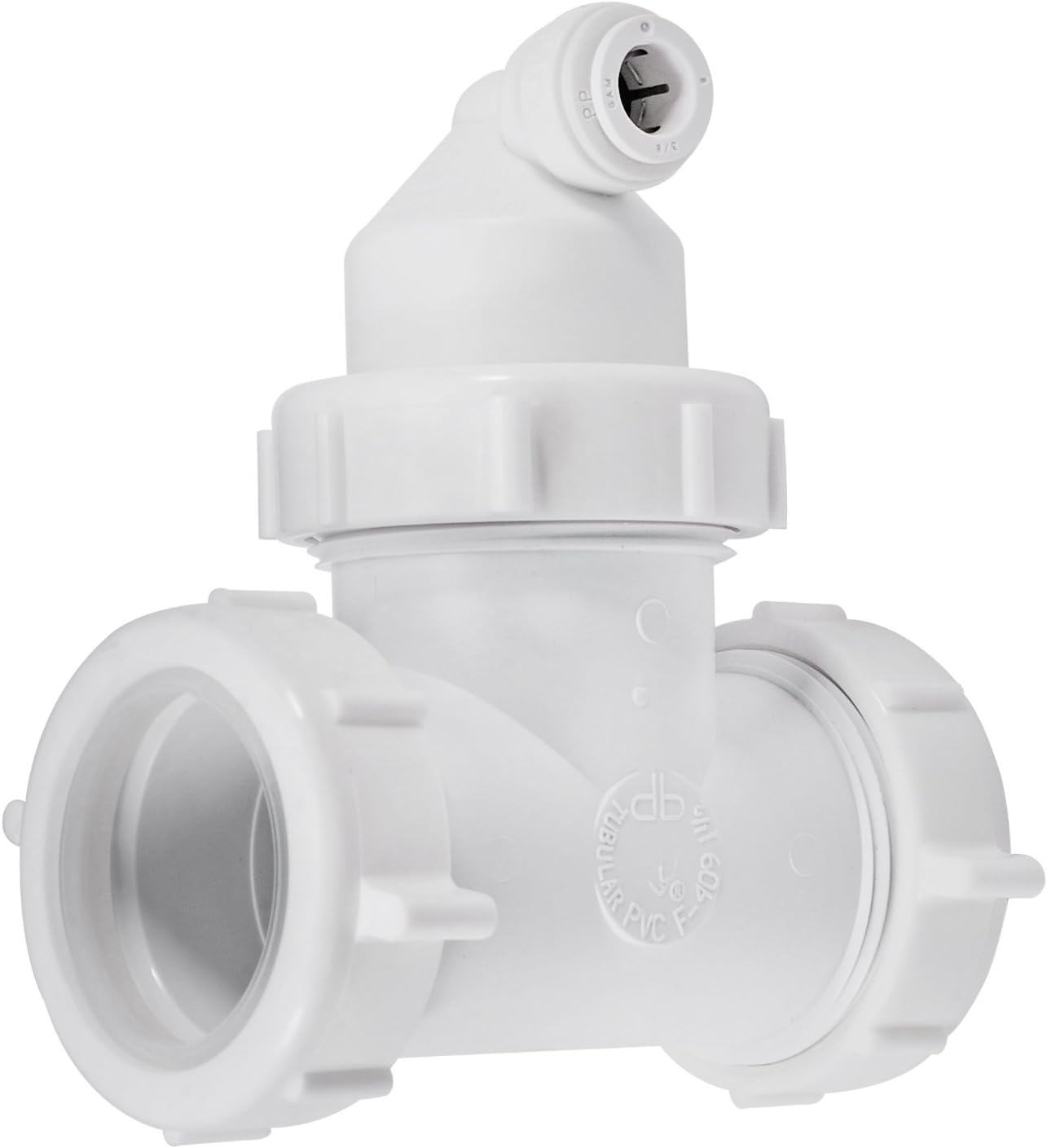 Drain Line Adapter (DLA) with 1/2-inch Barb Fitting for Reverse Osmosis ...