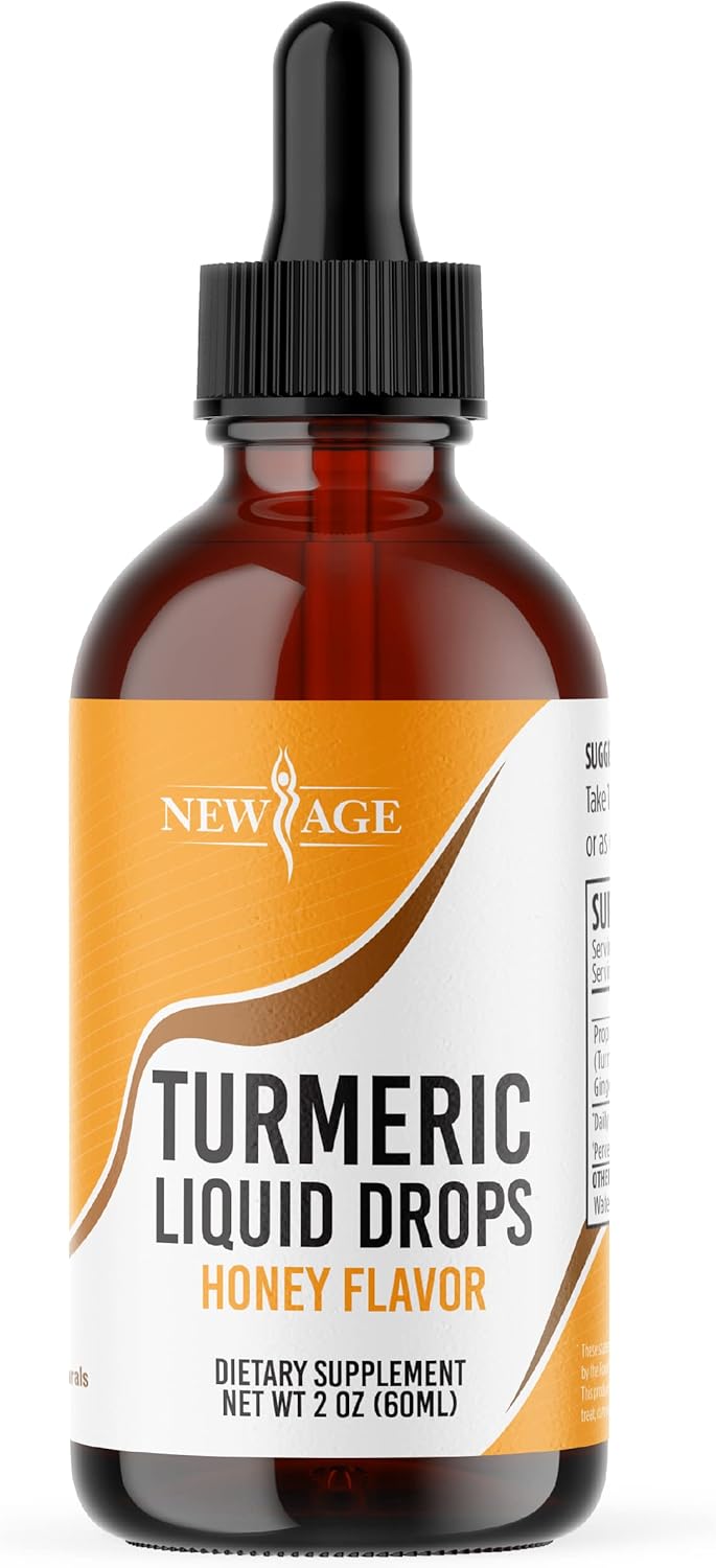 Amazon.com: Turmeric Curcumin Liquid Drops - Natural Joint & Healthy ...