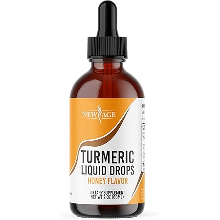 Amazon.com: Turmeric Curcumin Liquid Drops - Natural Joint & Healthy ...