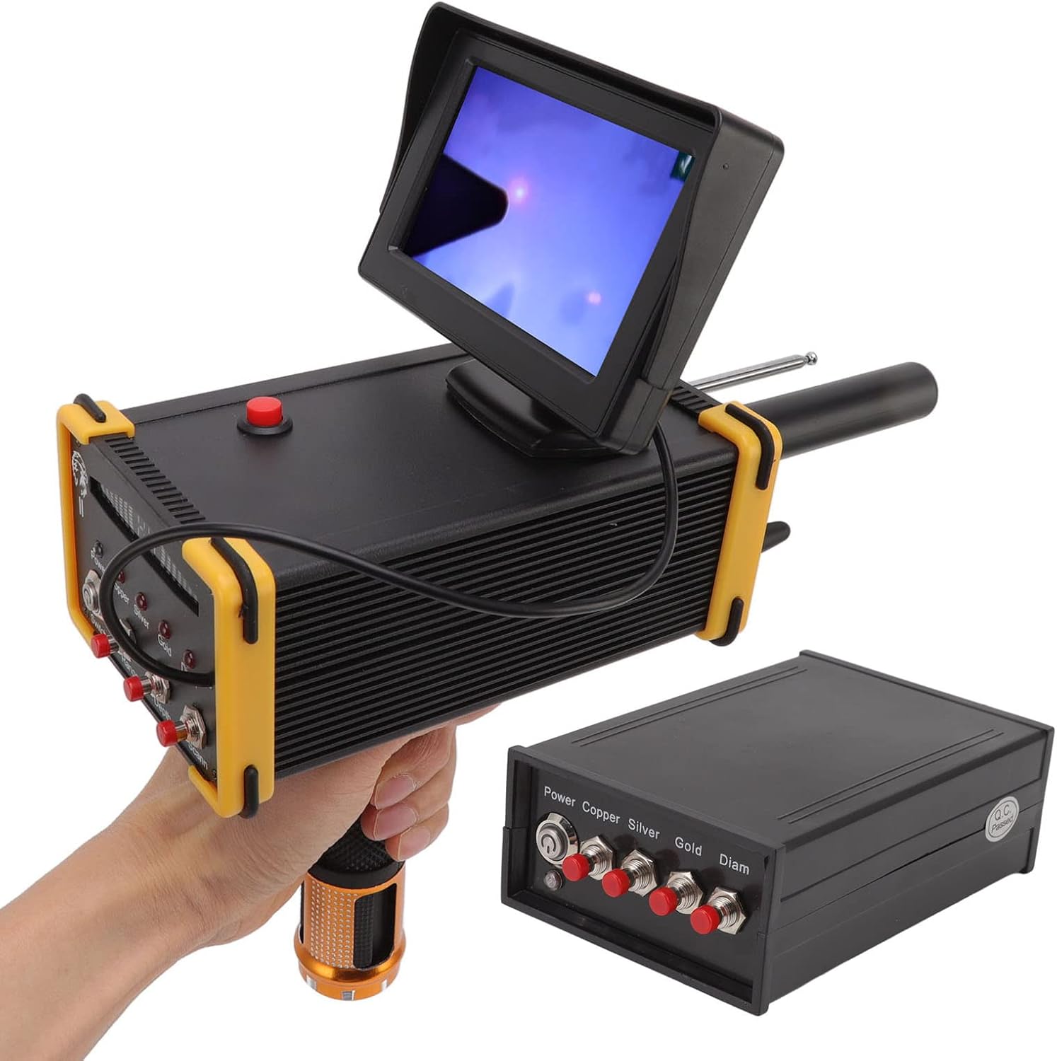 Amazon.com : Metal Detector for Adults, Gold Detector with LCD Display ...