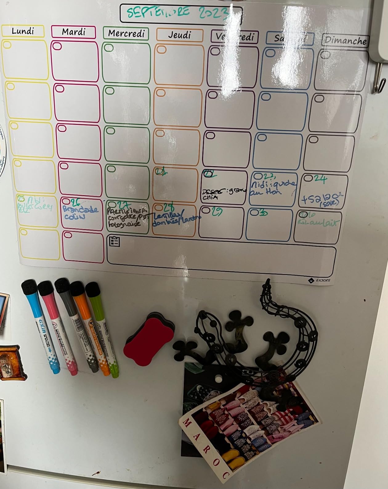 Ardoise Magnetique Frigo
