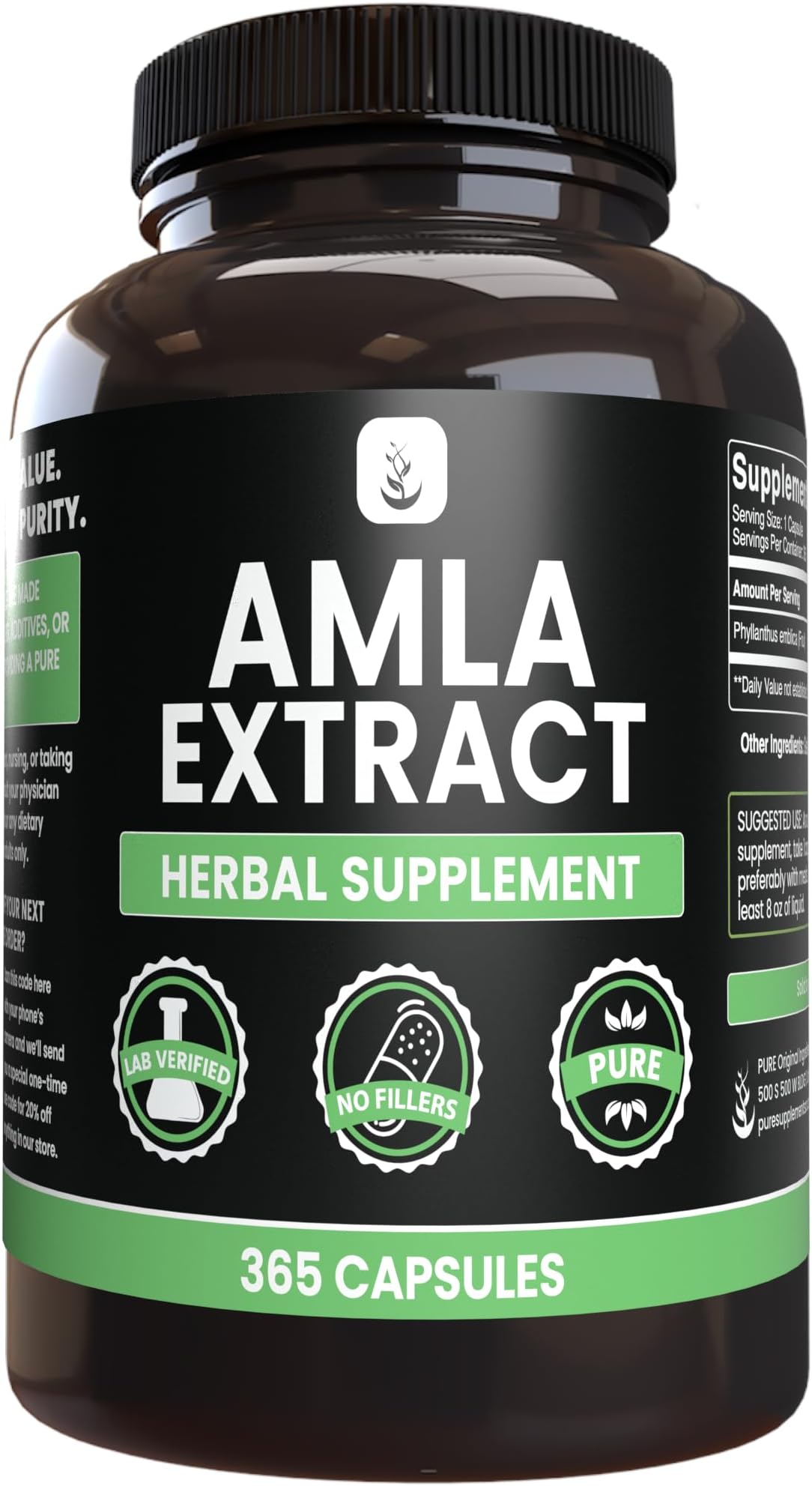 Amazon.com: Pure Planet Amla Plus, 500 Tablets : Health & Household