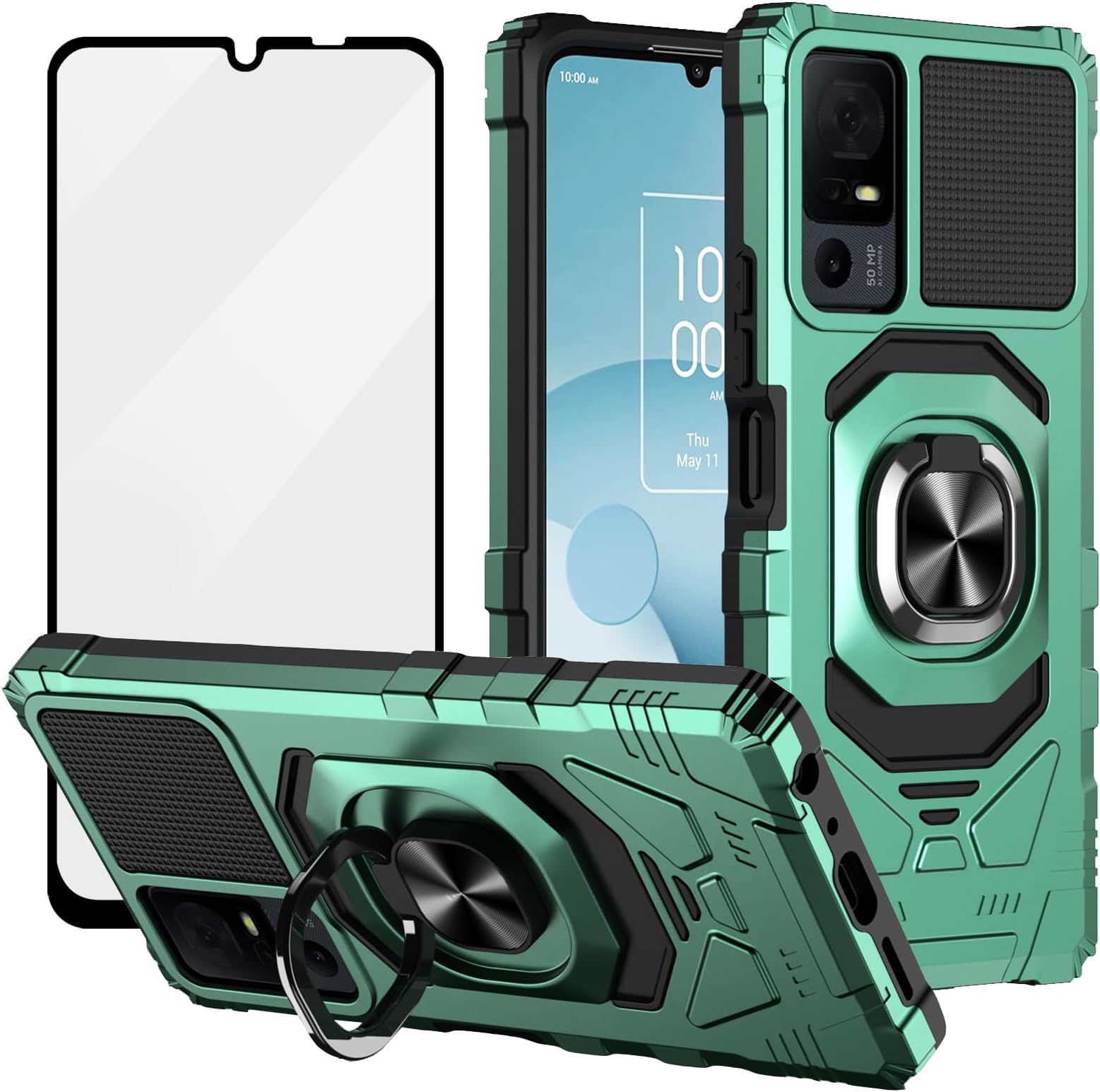 Amazon.com: Ailiber Case for TCL 40T T608DL, TCL 40 XL T608M Case with ...