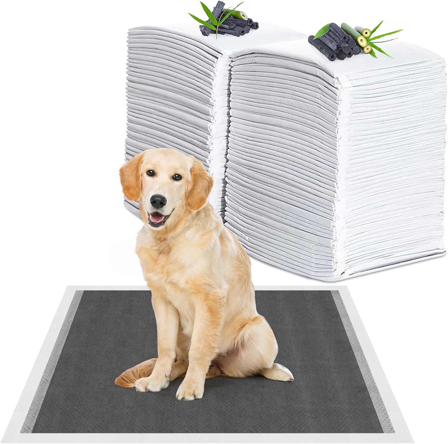 YADOBIG 60 Pièces Alaise pour Chien, 60 x 90cm Alèse Jetable, avec du ...