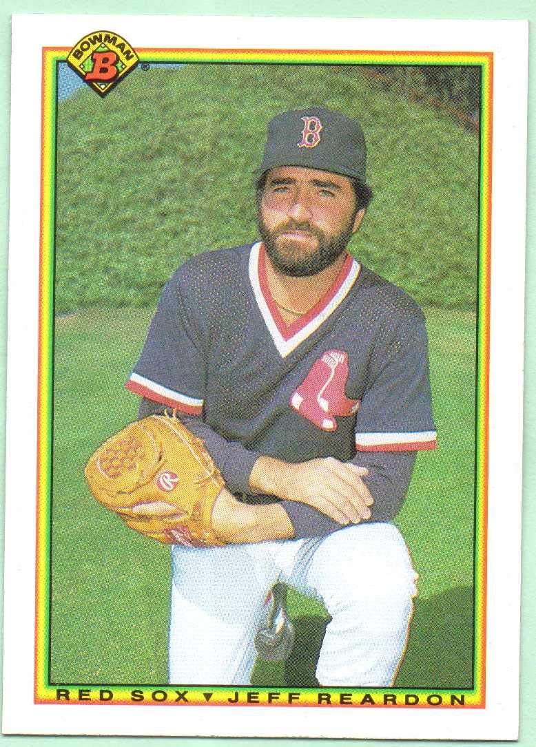 Amazon.com: Jeff Reardon 1990 Bowman #265 - Boston Red Sox : Sports ...