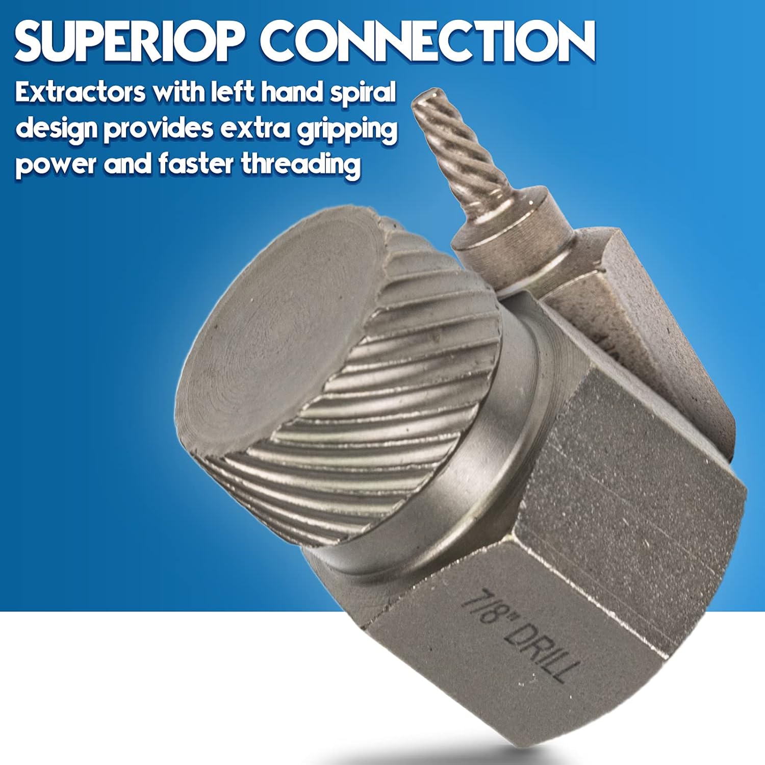 Buy XDOVET Screw Extractor Set, Screw and Bolt Extractor Set, Easy Out ...