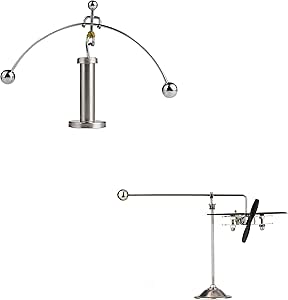 Amazon.com: Sunnytech Steel Balance Physics Toy Solar Aircraft Balance ...