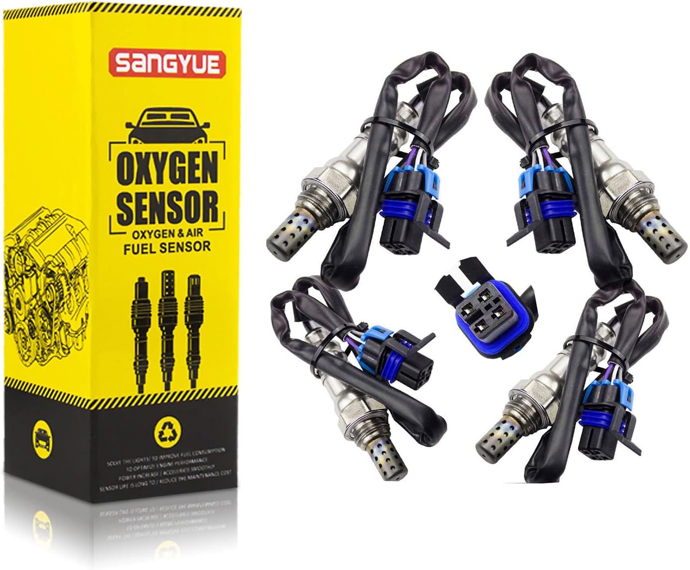 Amazon.com: Sangyue 4x Oxygen O2 Sensor for 2012 2014 2015 2016 GMC ...