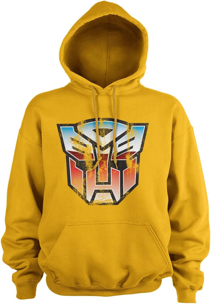Transformers Officially Licensed Distressed Autobot Shield Hoodie ...