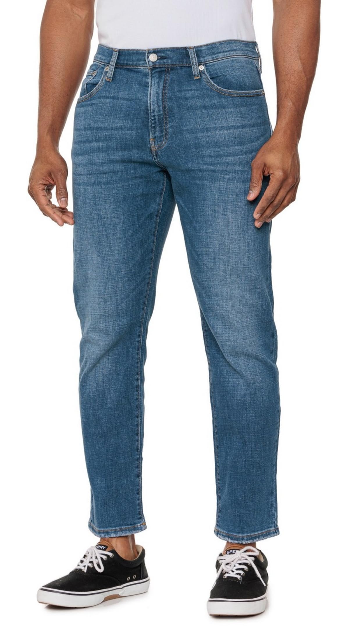 Lucky Brand Mens 410 Athletic Fit Jeans, Wild River, 32W x 30L US at ...