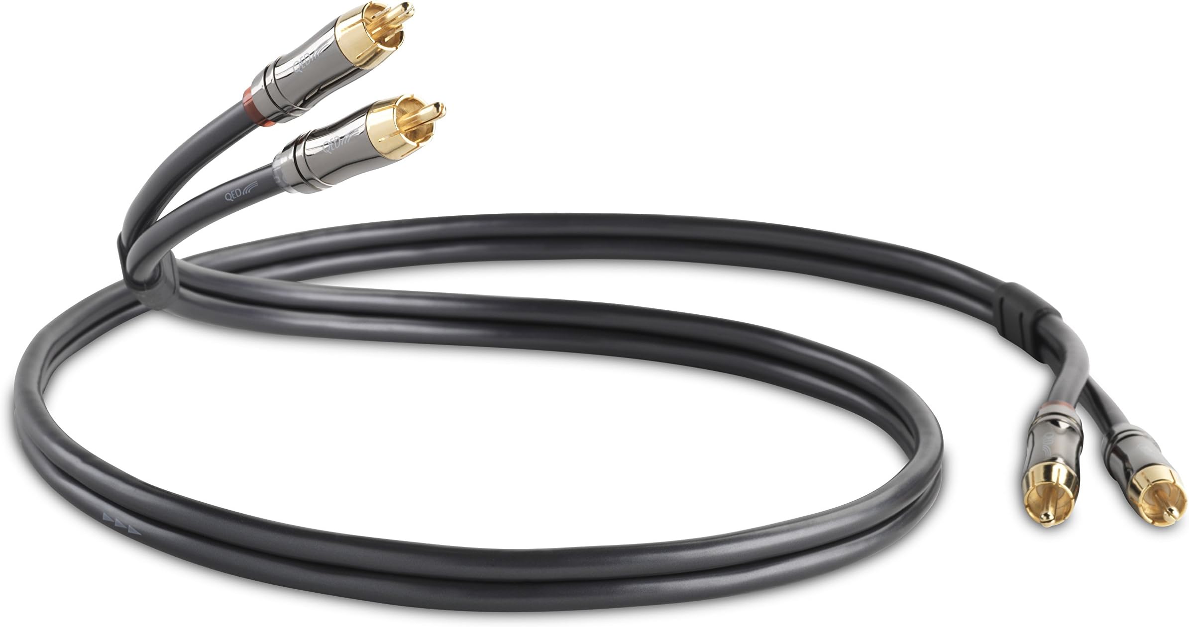 Amazon | QED キューイーディー Performance audio Graphite 1.0m RCAｹｰﾌﾞﾙ | QED ...