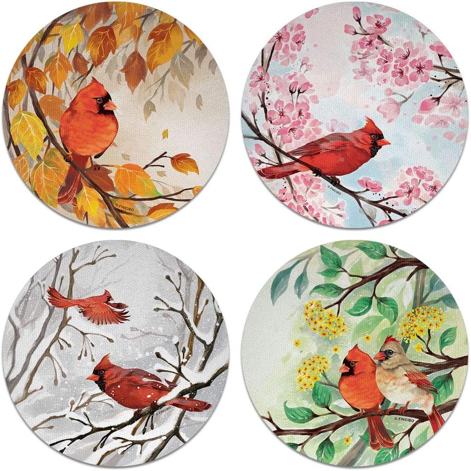 Amazon.com | CounterArt Absorbent Stoneware Car Coaster, Beautiful ...