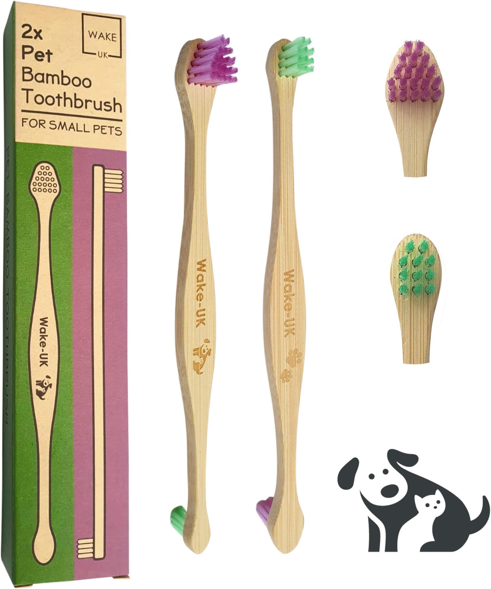 Trixie Toothbrush Set, Cats/Small Dogs, 15 cm : Amazon.co.uk: Pet Supplies