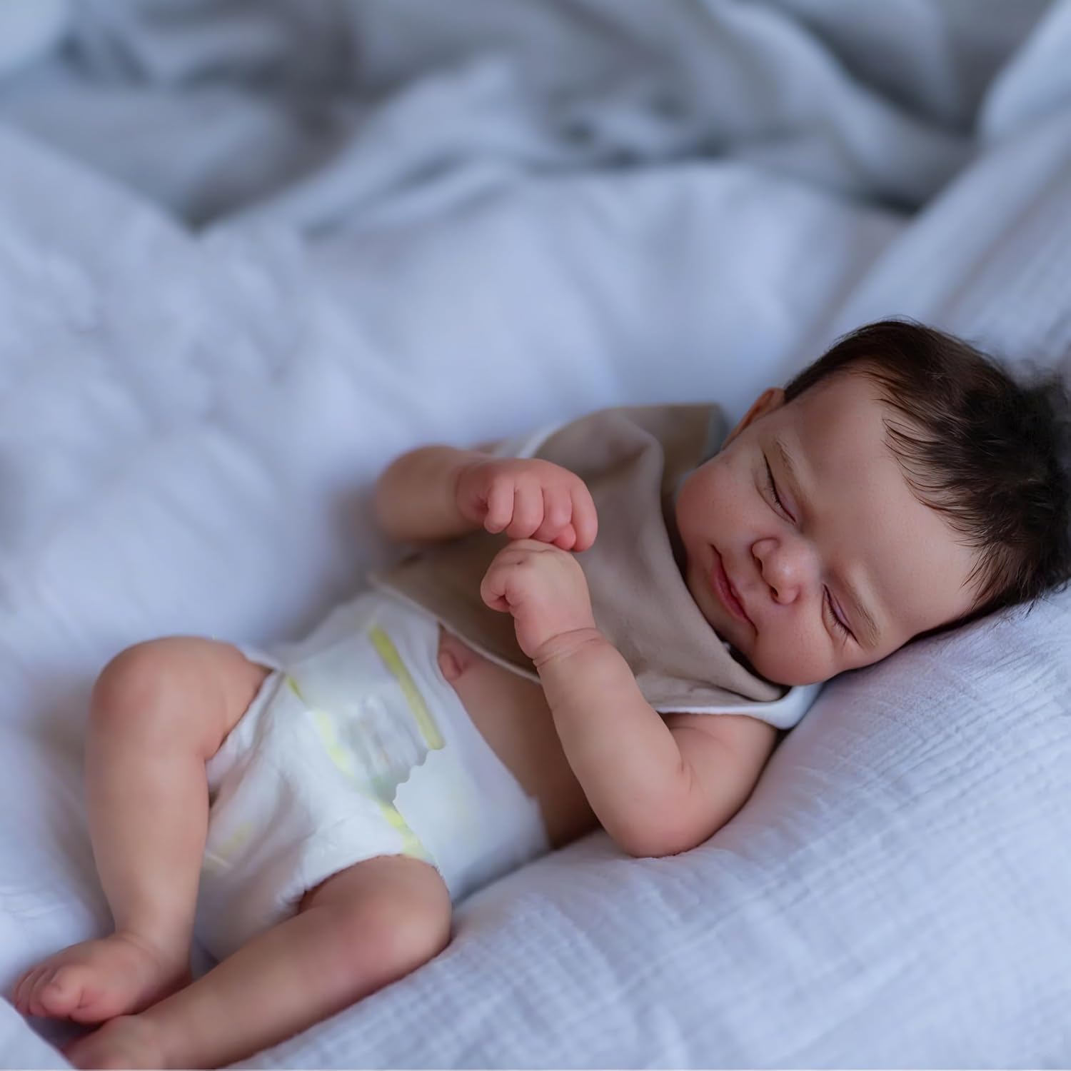 Amazon.com: iCradle Lifelike Reborn Baby Doll Boy Silicone Full Body ...