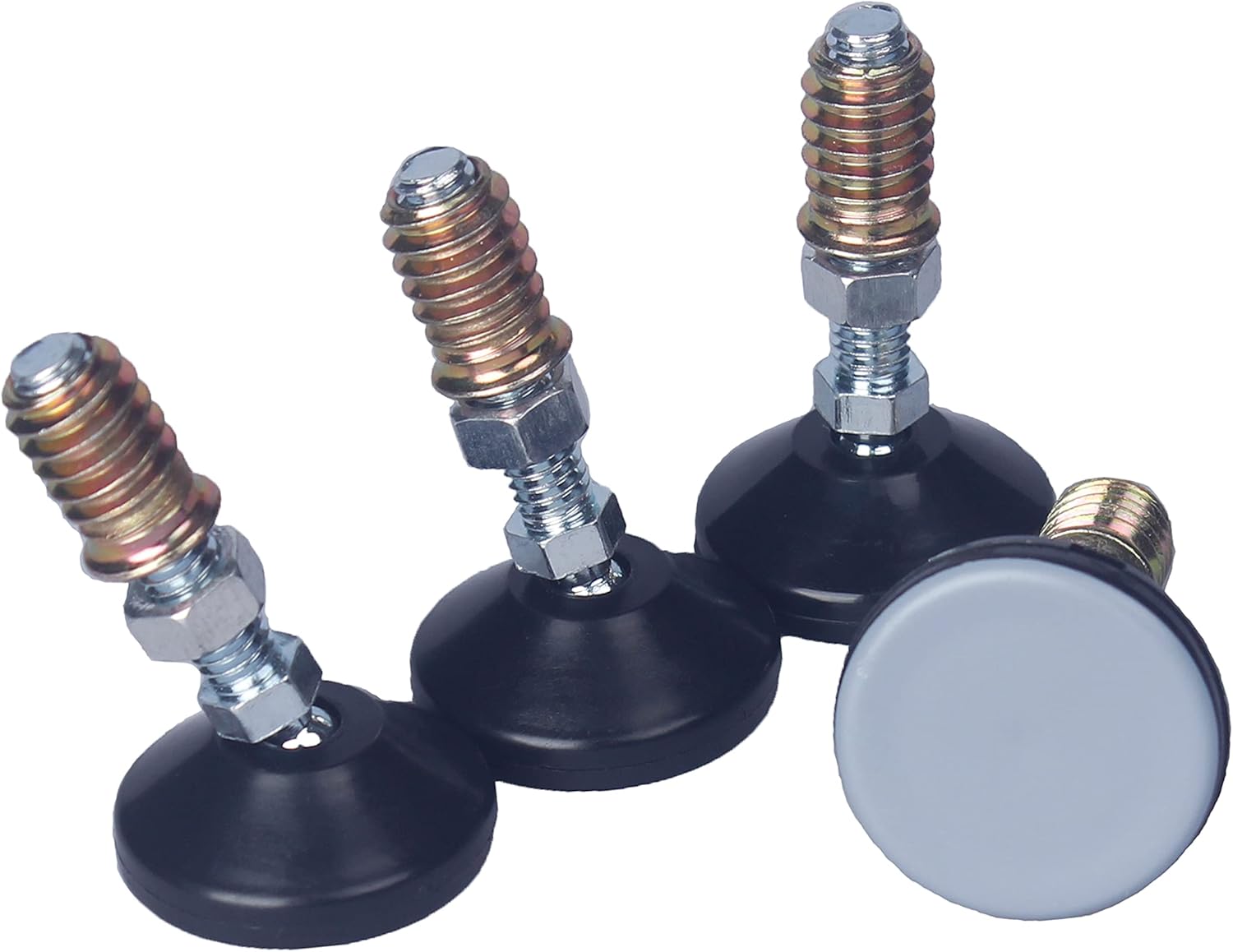 Amazon.com: CSFMC Furniture Leveler Swivel Feet PTFE(Teflon) Bottom ...