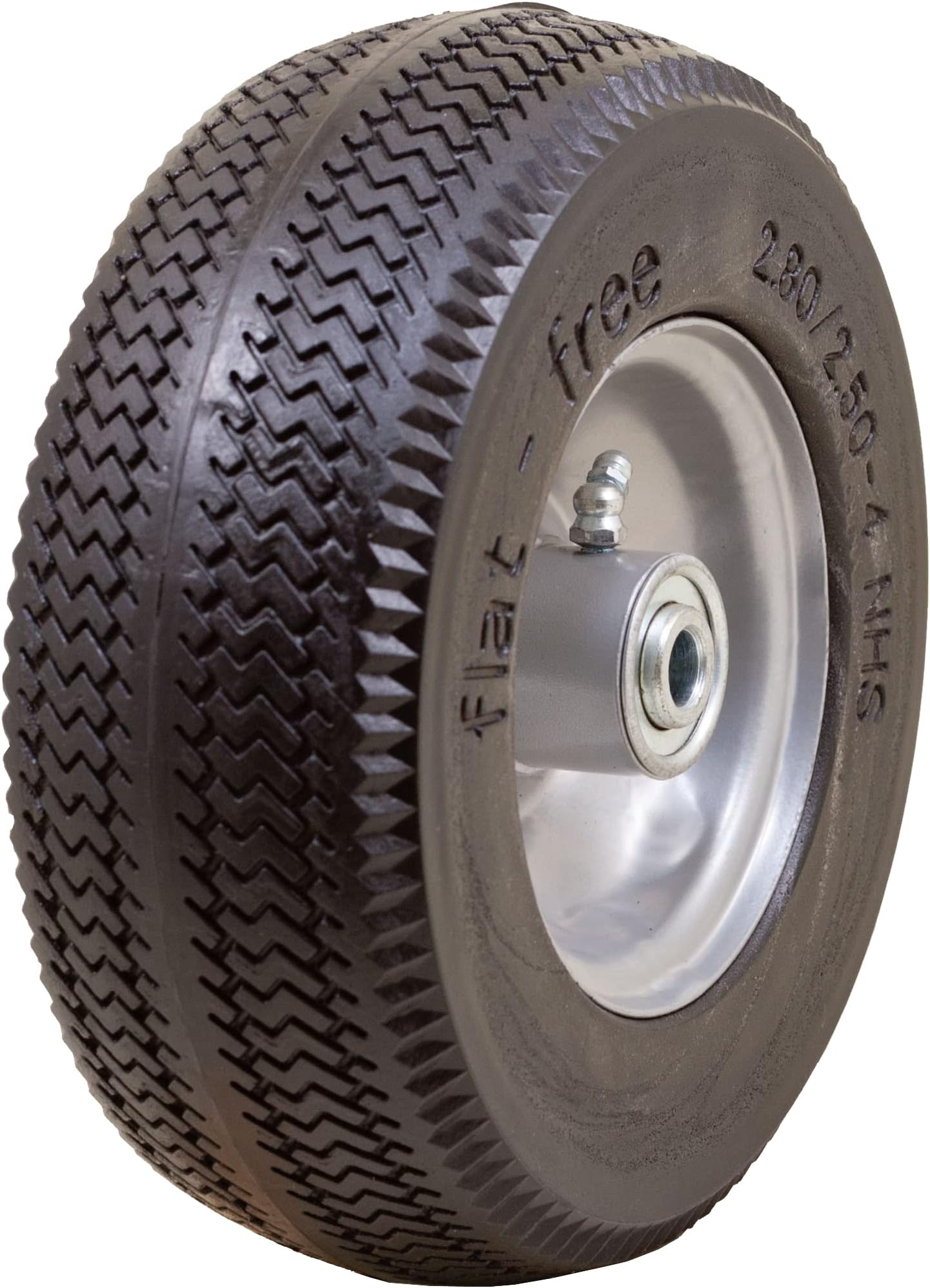 Amazon.com: NK Troy Safety WFF8 Heavy Duty 8-Inch Solid Rubber Flat ...