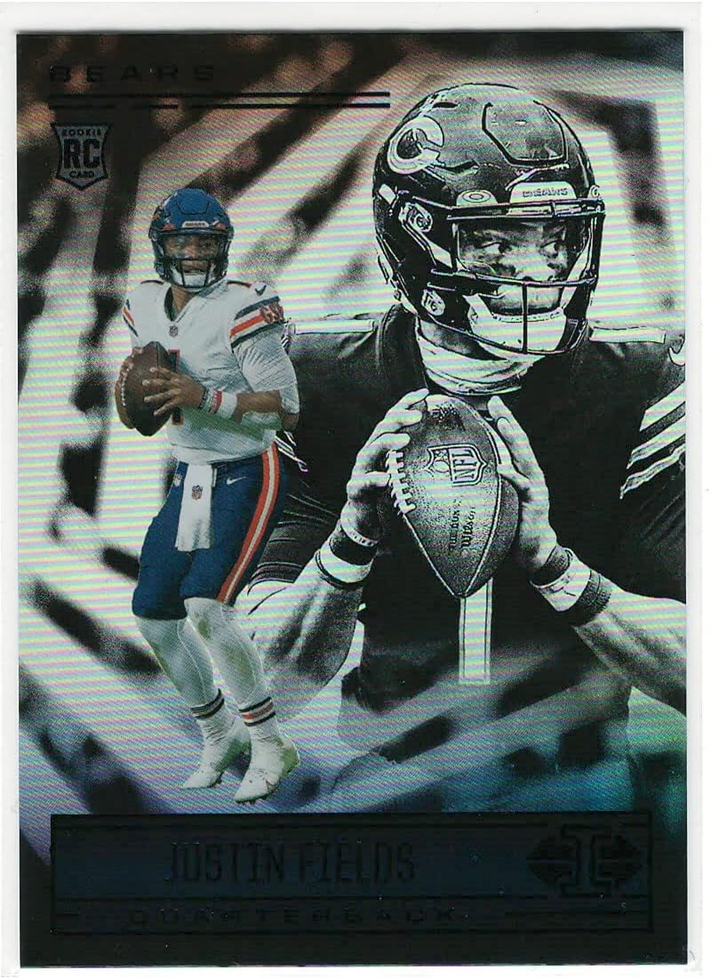 Amazon.com: 2021 Panini Illusions Justin Fields Rookie Card ...