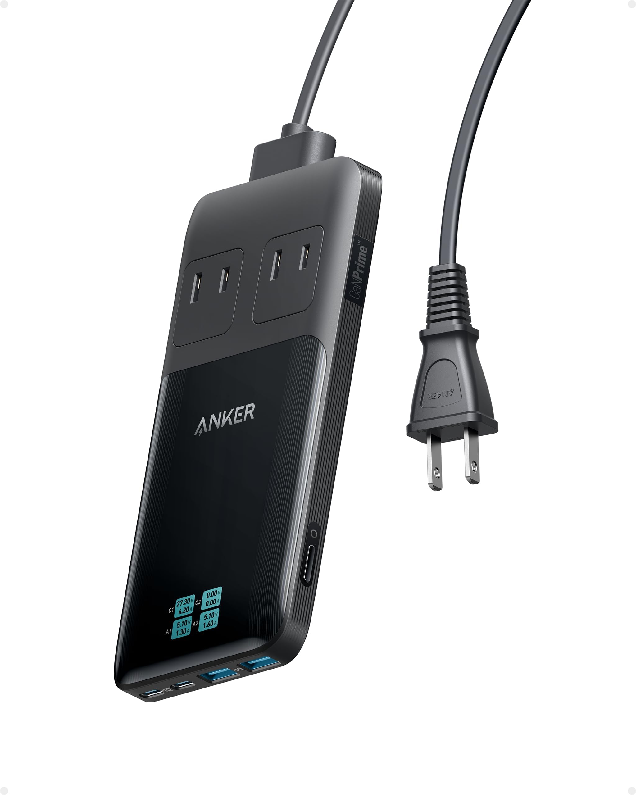 Amazon.co.jp: Anker Prime Charging Station (6-in-1, 140W) 【独自技術Anker ...