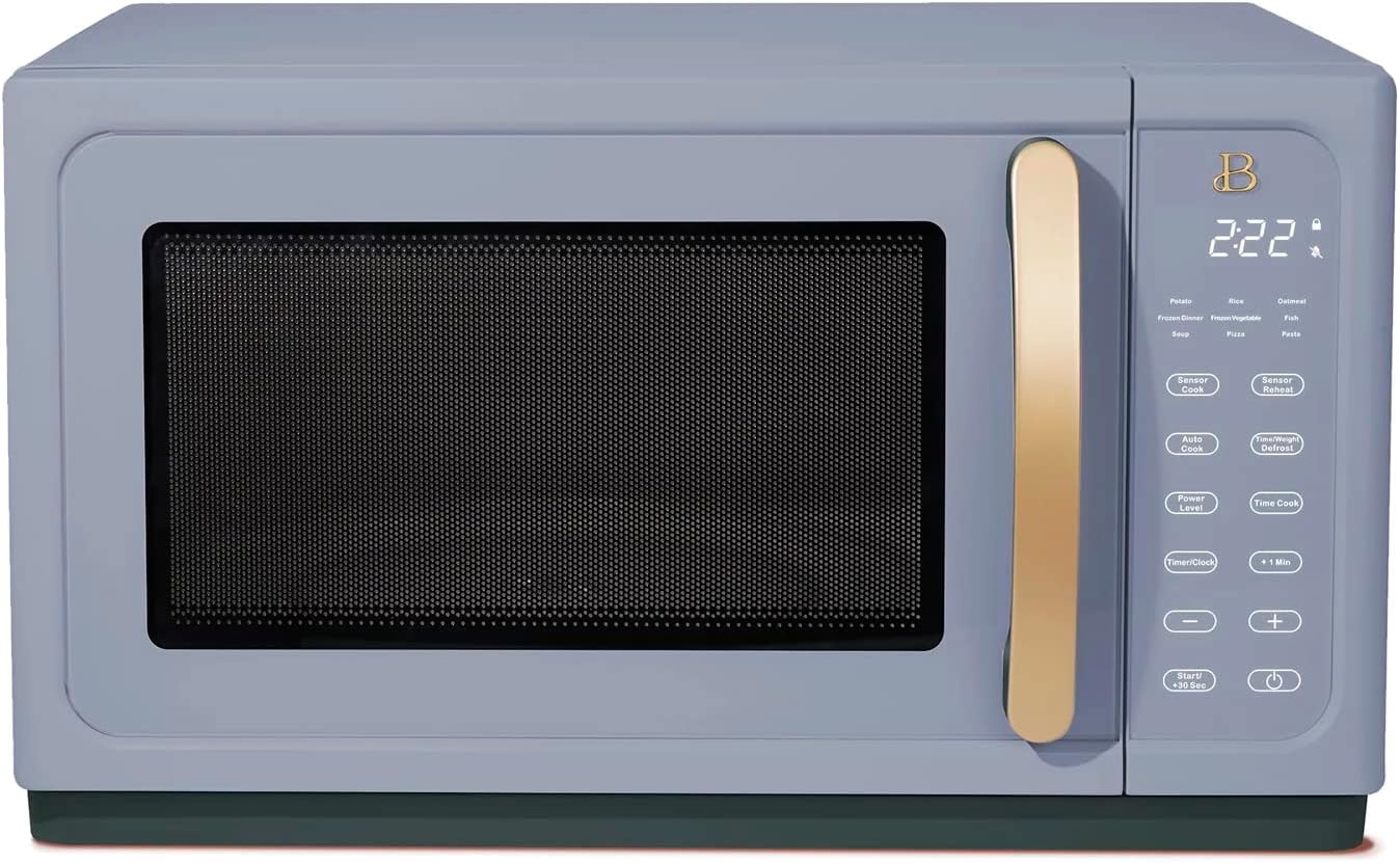 Amazon.com: Beautiful 1.1 Cu ft 1000 Watt, Sensor Microwave Oven ...