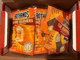 Amazon.com: HotHands Hand & Toe Warmers - Long Lasting Natural Odorless ...