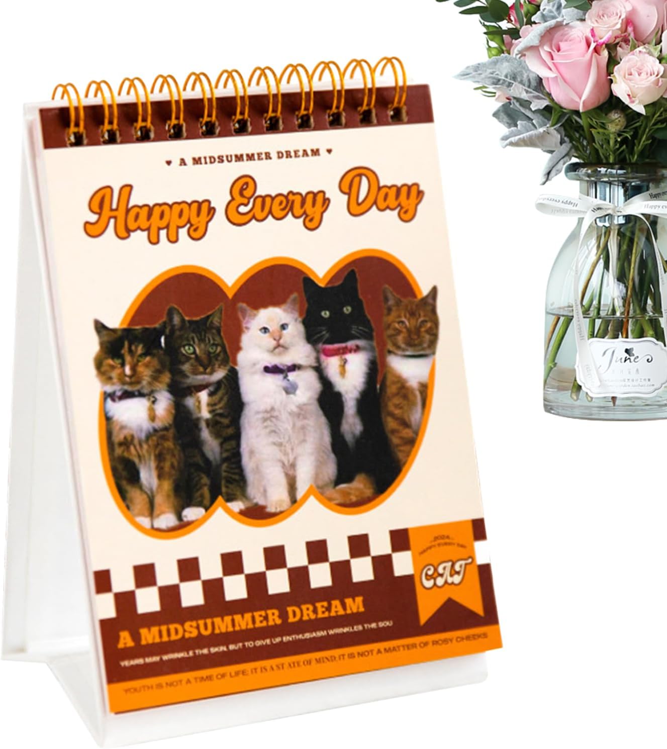 shizuku Calendrier des Chats 2024, Calendrier de Bureau 2024 ...