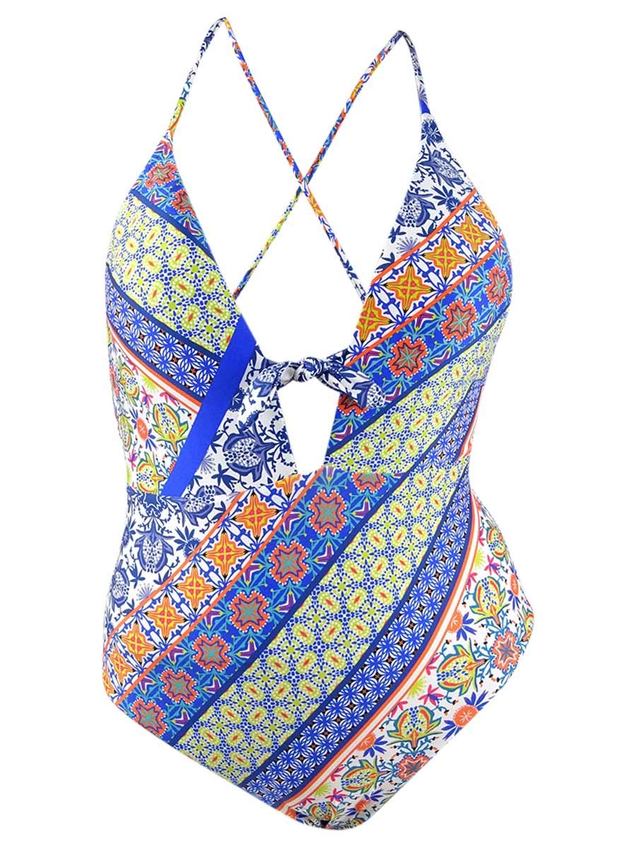 Women's Standard Front Keyhole One Piece Swimsuit - Sandyswim